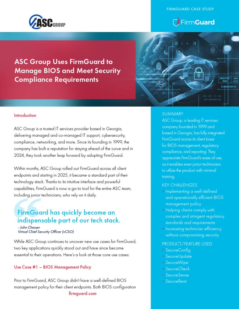 SecureCheck: Antivirus for UEFI BIOS Firmware | FirmGuard