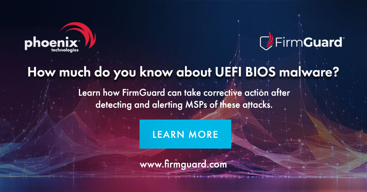 How much do you know about UEFI BIOS malware? - Firmguard