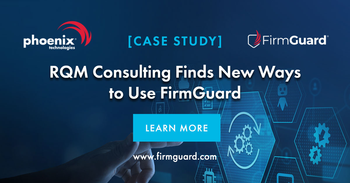 RQM Consulting Finds New Ways to Use FirmGuard - Firmguard